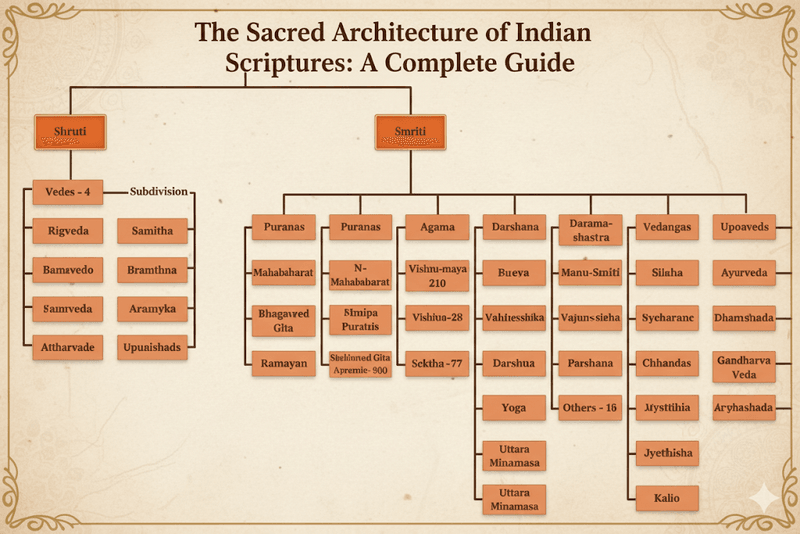 The Sacred Architecture of Indian Scriptures: A Complete Guide | Smukti ...